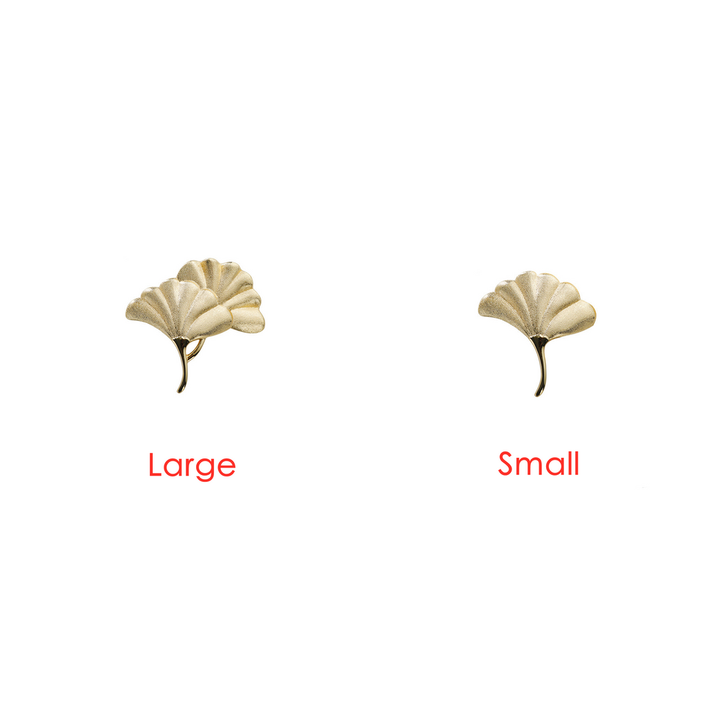 Ginkgo Leaf Shape Knob，Solid Drawer Pulls，Creative Decorate Pulls for ...