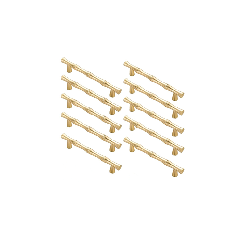 Bamboo Shape Solid Zinc Alloy Cabinet Knobs Handle Pulls - Bamboo Shap – Fitviso
