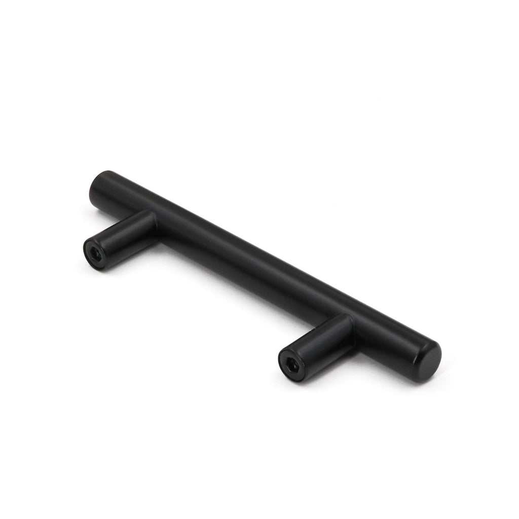 4.25 INCH(Center To Center) MATTE BLACK CABINET PULLS (4.25", CUSTOMIZ ...